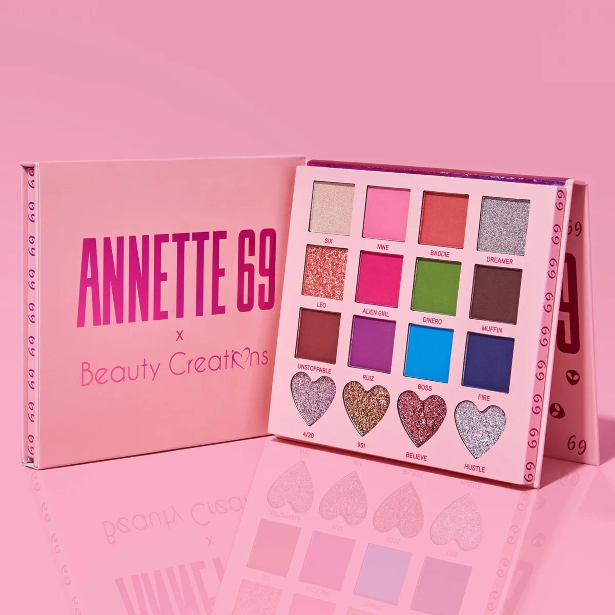 Annette 69 - Palette - Beautique cosmetics